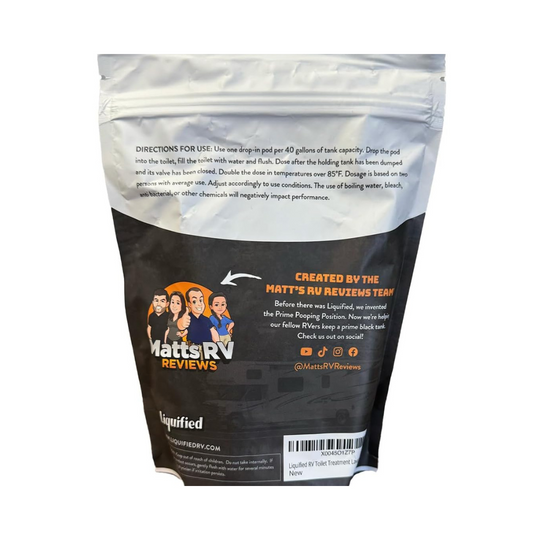 Liquified RV Tank Treatment