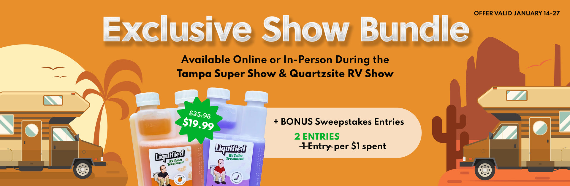 Liquified RV Tank Treatment