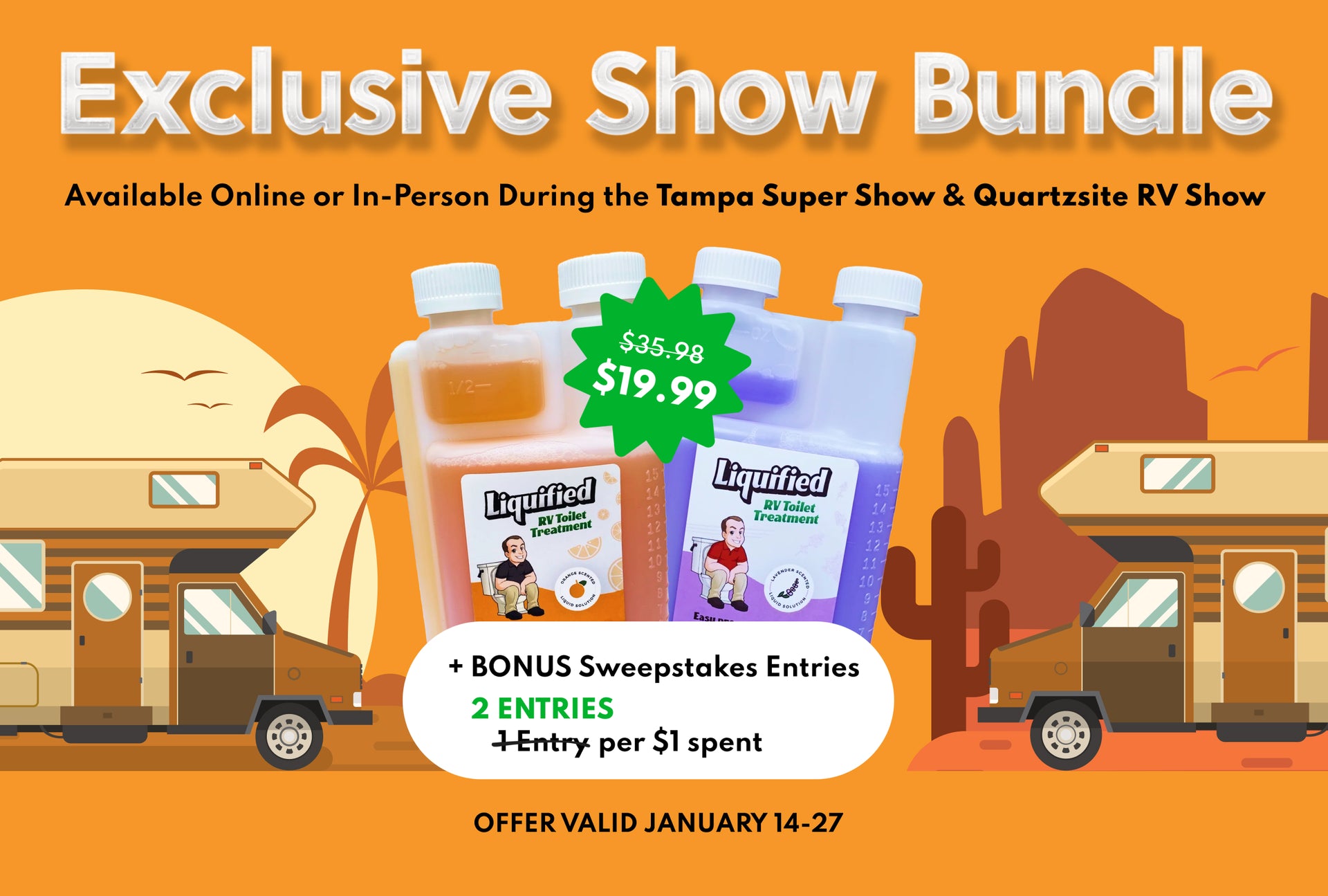 Liquified RV Tank Treatment